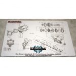 DRI Interspiro Divator FFM Exploded View Mat - Dive Rescue International
