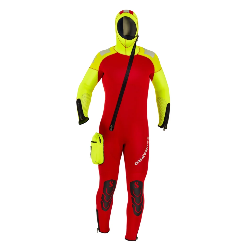 SCUBAPRO ONEFLEX SEARCH AND RESCUE HOODED STEAMER WETSUIT, MEN, 7MM ...