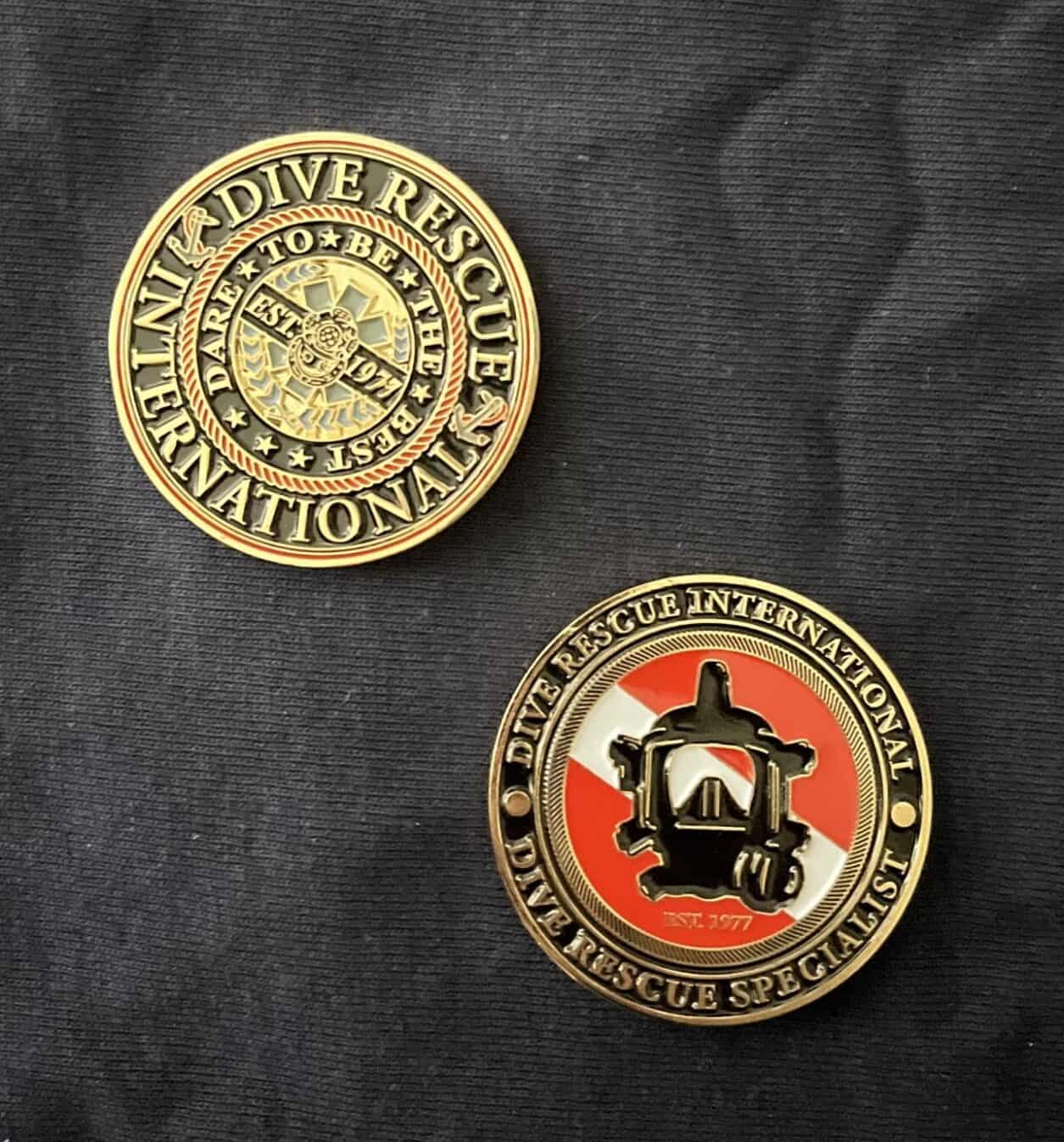 DIVE RESCUE SPECIALIST CHALLENGE COIN - Dive Rescue International