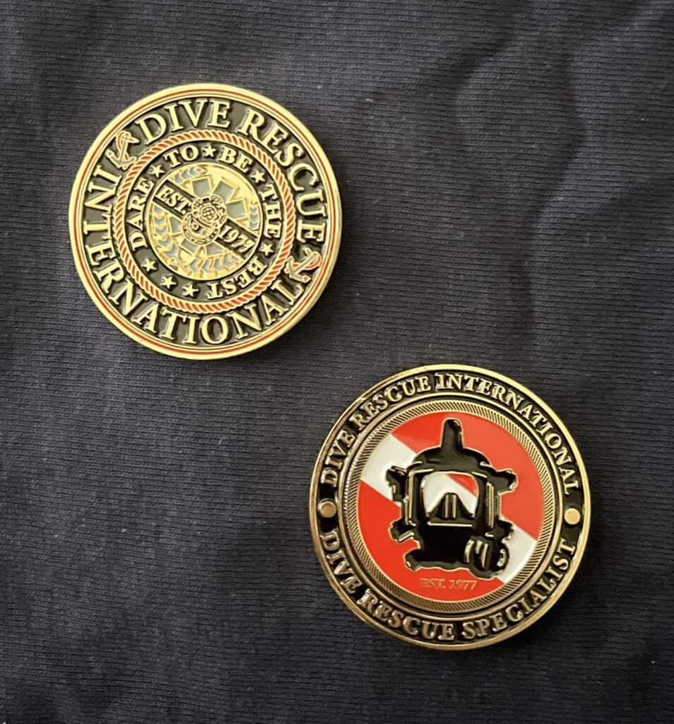 DIVE RESCUE SPECIALIST CHALLENGE COIN - Dive Rescue International